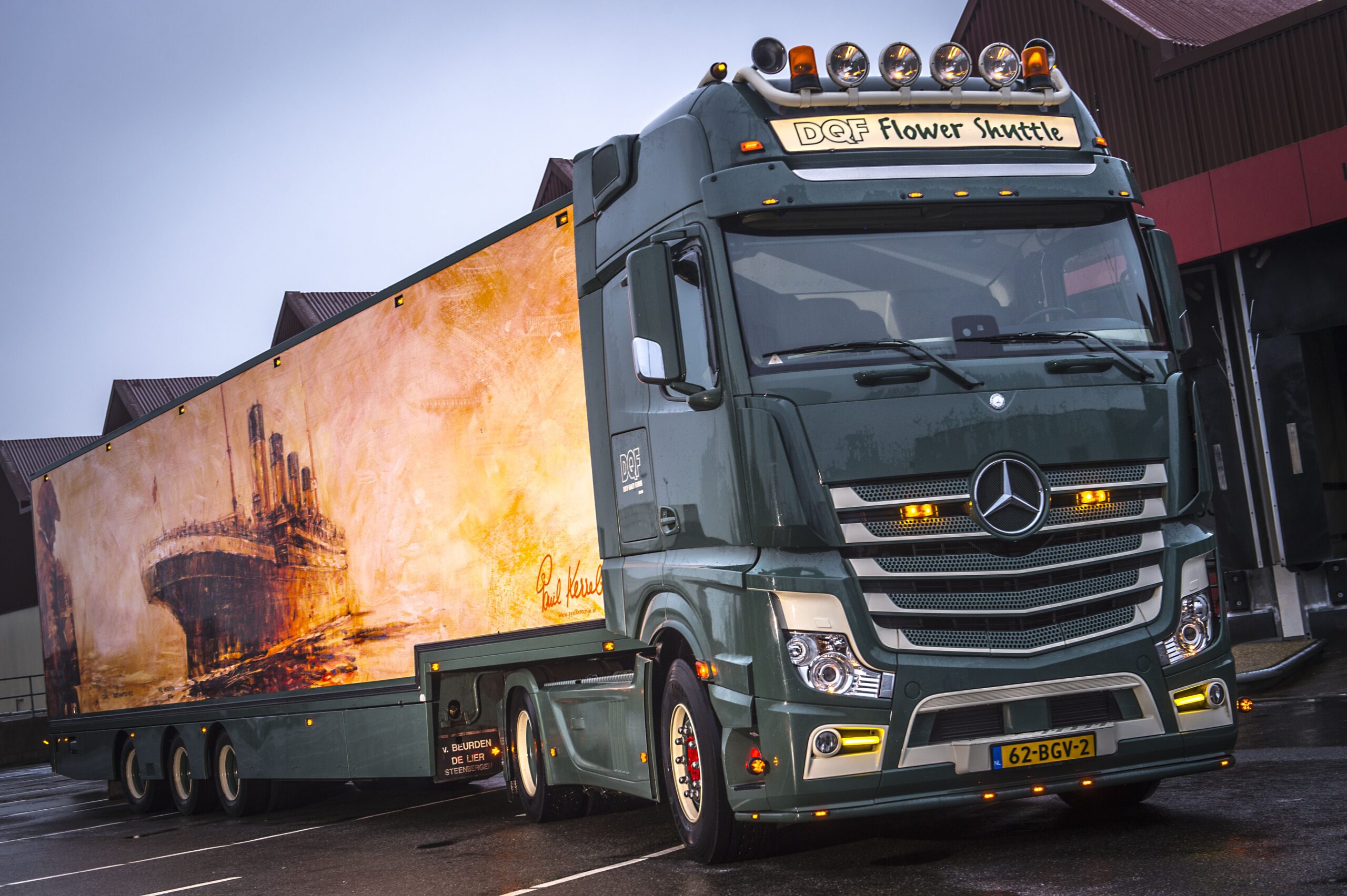 Flower shuttle - Truckstar